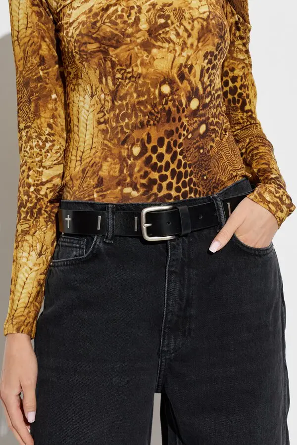 ALLSAINTS Studded Leather Belt
