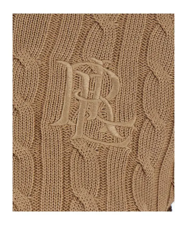 Ralph Lauren Cable Logo Knitted Sweater - No