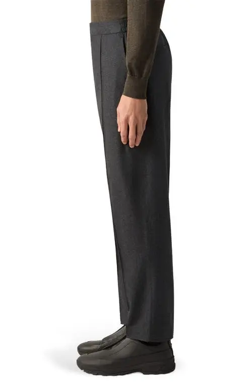 Zegna Pleated Wool