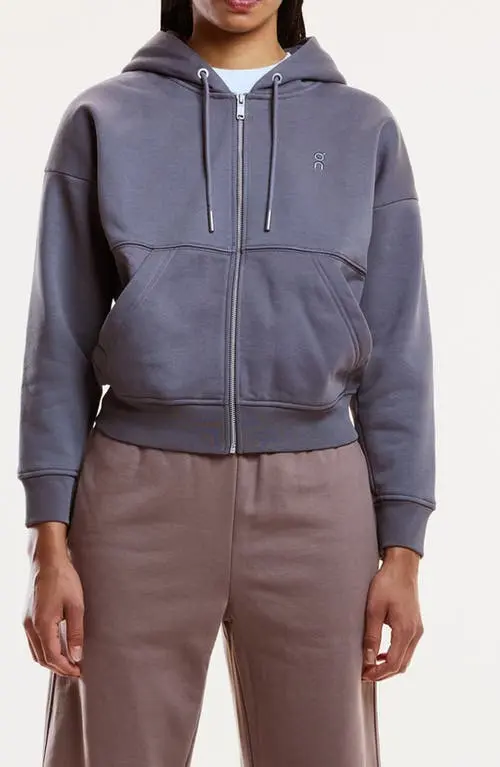 On Club Collective Full Zip Hoodie - Ember