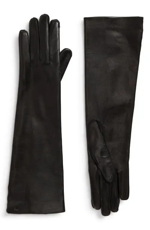 TOM FORD Soft Napa Sheepskin Leather Opera Gloves - Black