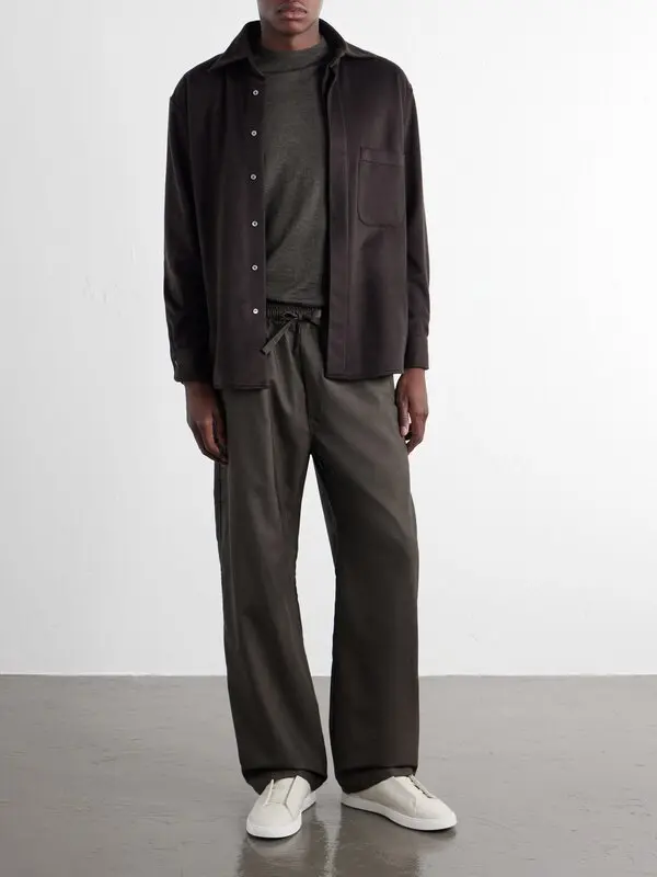Zegna Cashmere And Silk-blend Sweater