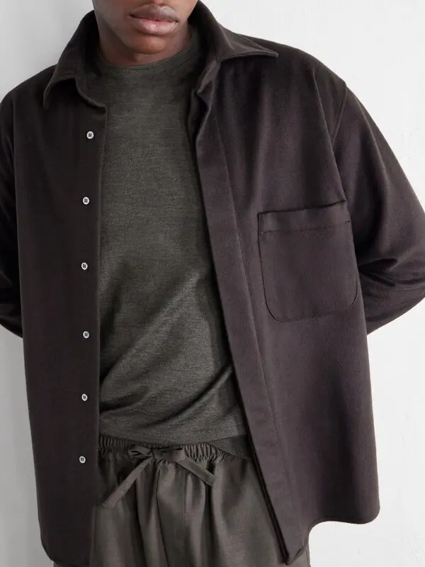 Zegna Cashmere And Silk-blend Sweater