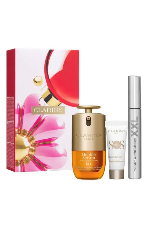 Clarins Double Serum® Eye Depuffing Set $134 Value