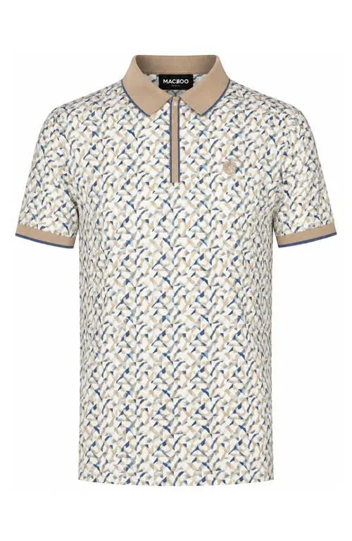 MACEOO Marthyr Performance Printed Polo