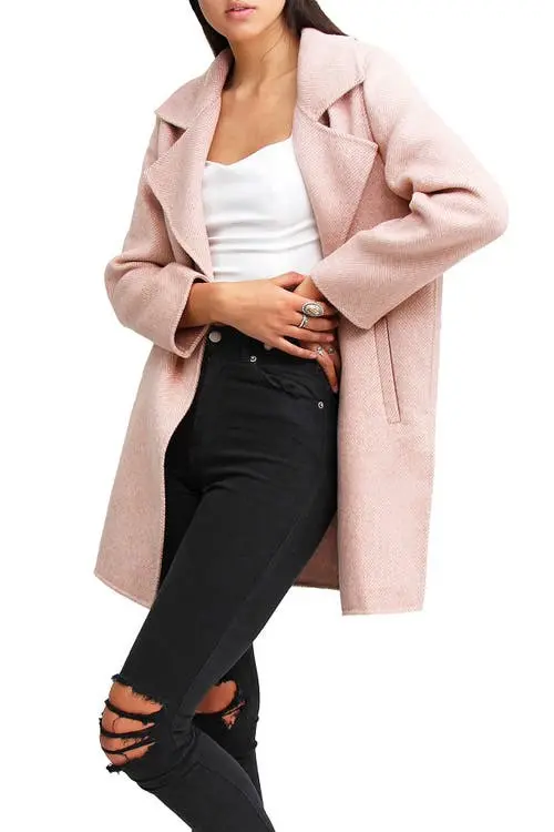 BELLE & BLOOM Ex Boyfriend Wool Blend Coat