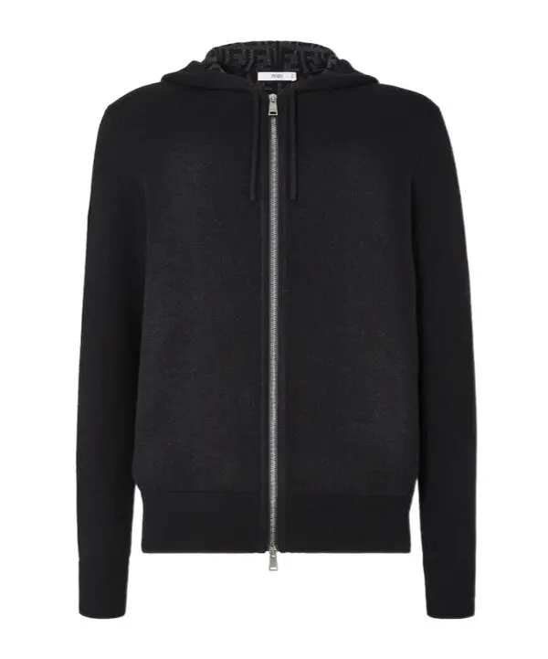 Fendi Ff Zucca Cashmere Sweatshirt