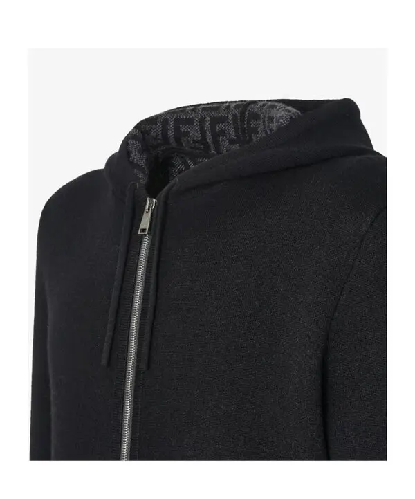 Fendi Ff Zucca Cashmere Sweatshirt