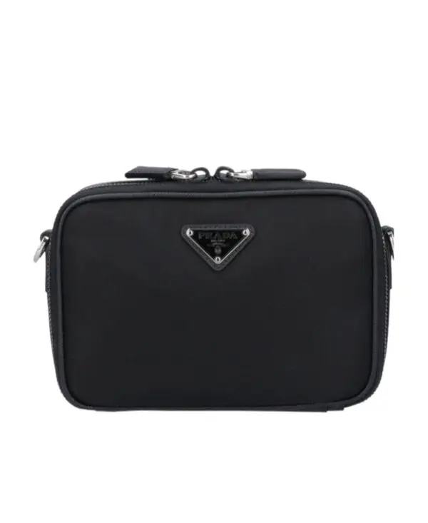 Prada Triangle-logo Brique Messenger Bag