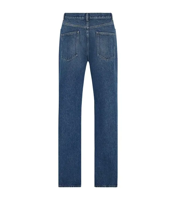 THE ROW Vanya Straight Jeans - Blue