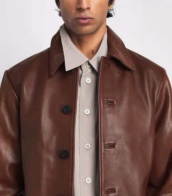 Studio Nicholson Landau Leather Jacket