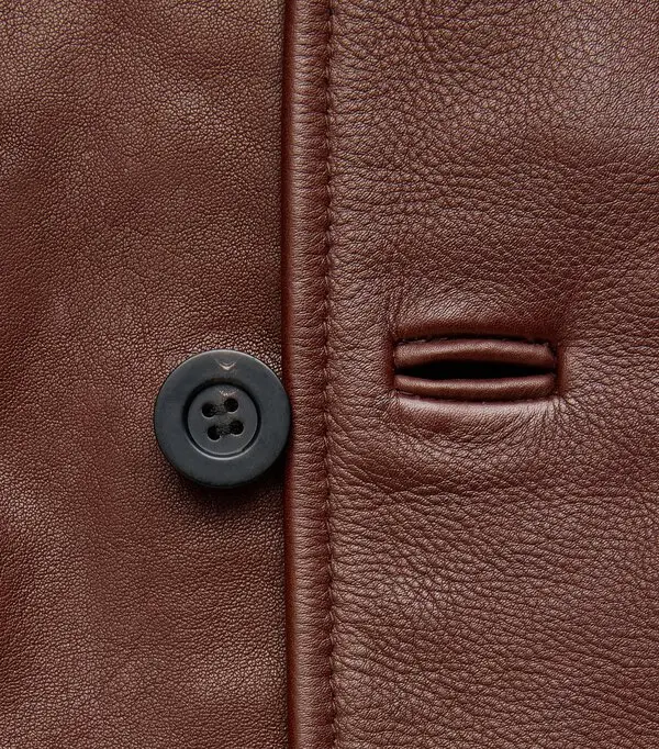 Studio Nicholson Landau Leather Jacket