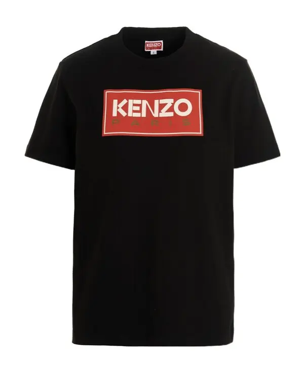 Kenzo Logo Printed Crewneck T-shirt
