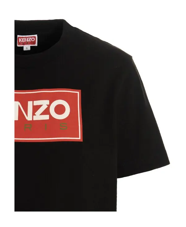 Kenzo Logo Printed Crewneck T-shirt