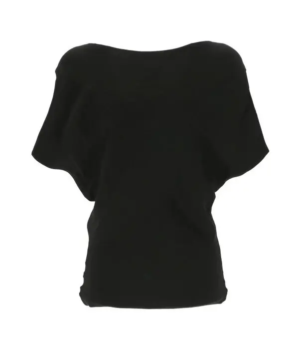 Loro Piana Draped Neck Sleeveless Blouse