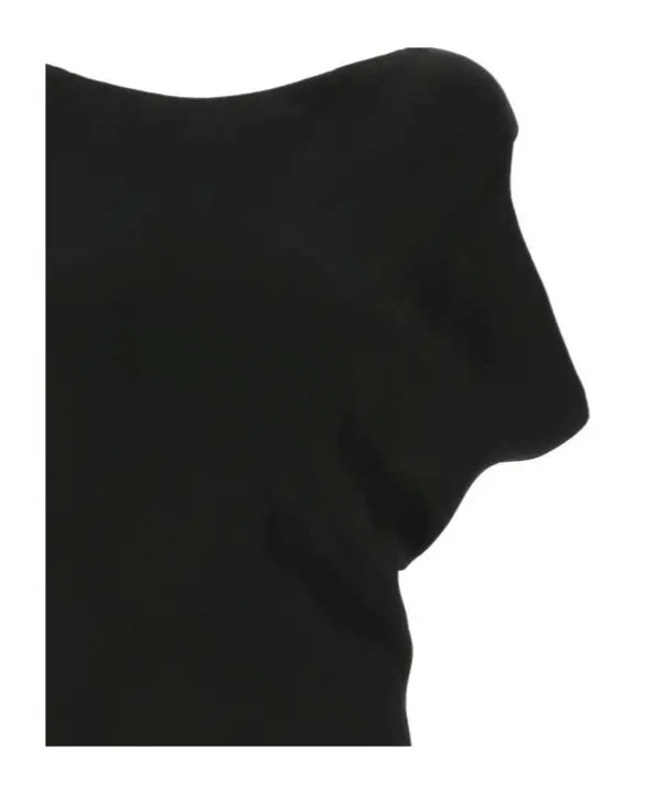 Loro Piana Draped Neck Sleeveless Blouse