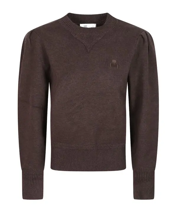 Isabel Marant Étoile Logo-embroidered Crewneck Jumper - No