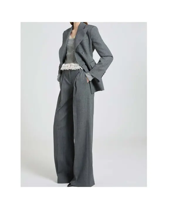 Ermanno Scervino Lace-trim Layered Knit