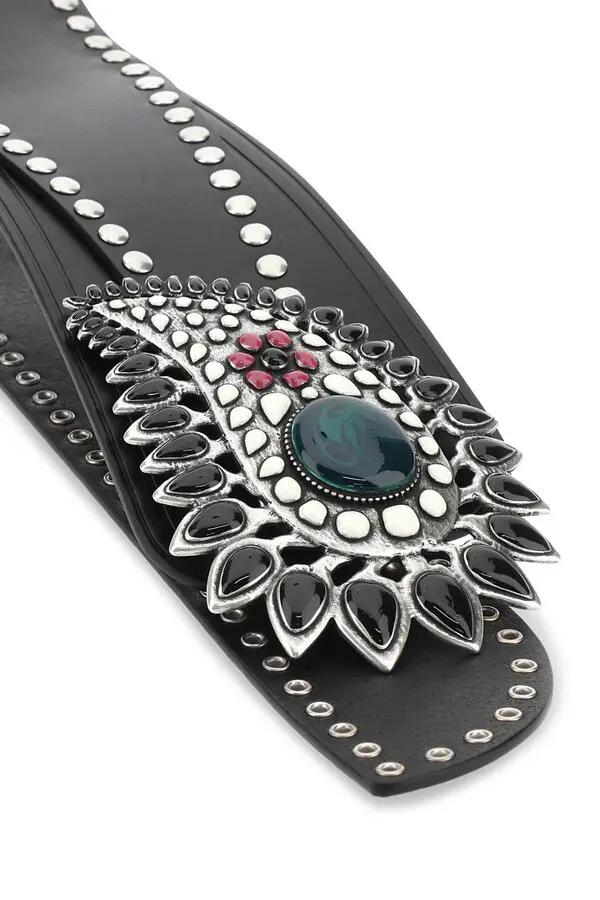 Isabel Marant Étoile Embellished Stud Detailed Belt