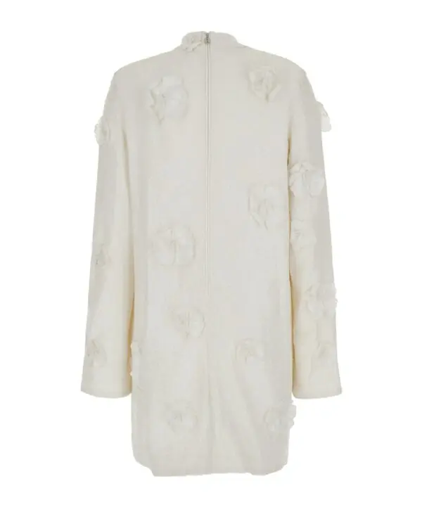 ROTATE BY BIRGER CHRISTENSEN Flower Back Zipper Dress
