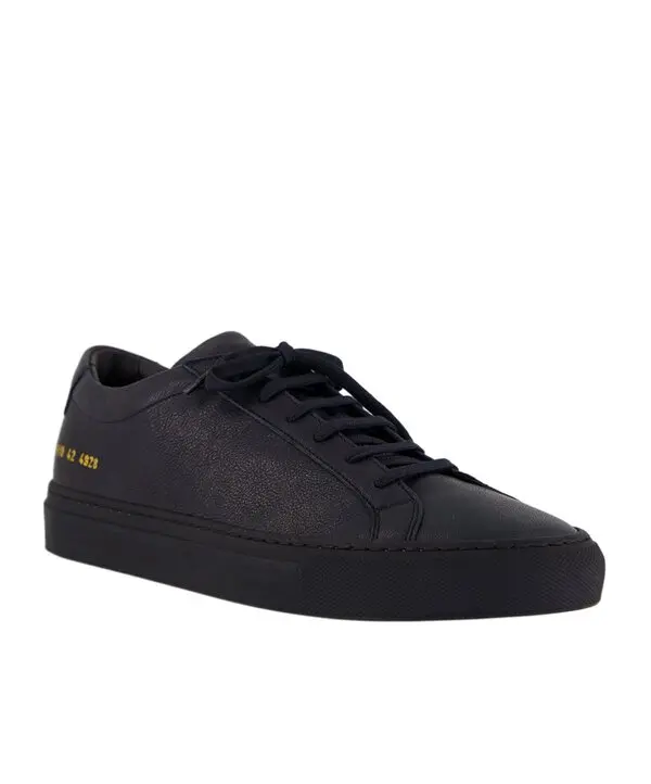 COMMON PROJECTS Achilles Premium Sneakers - Navy