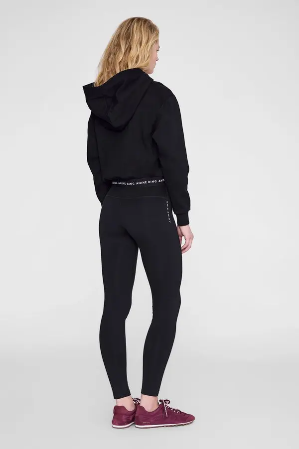 ANINE BING Dany Cropped Hoodie