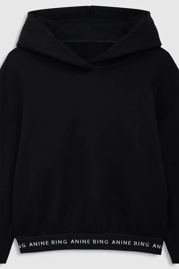 ANINE BING Dany Cropped Hoodie