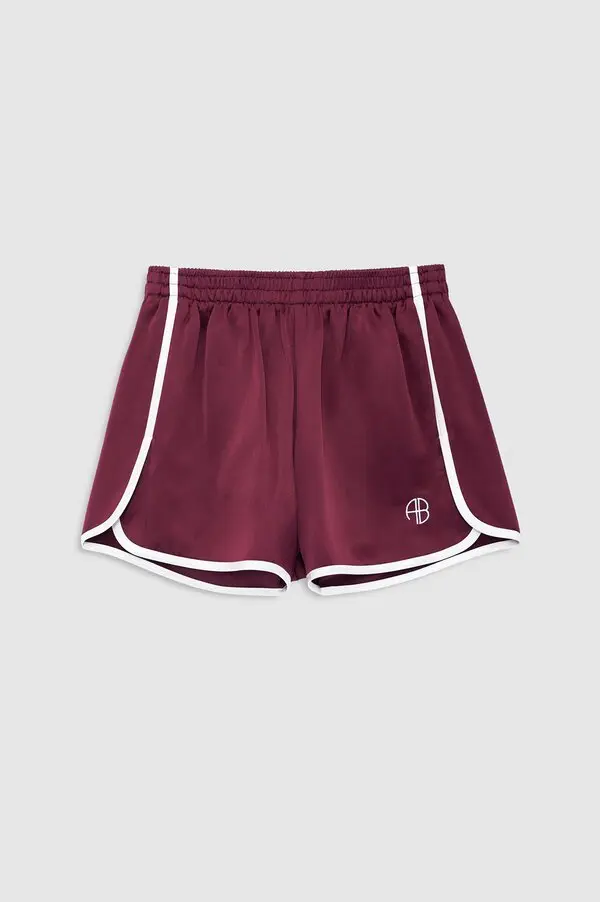 ANINE BING Eva Short - Burgundy