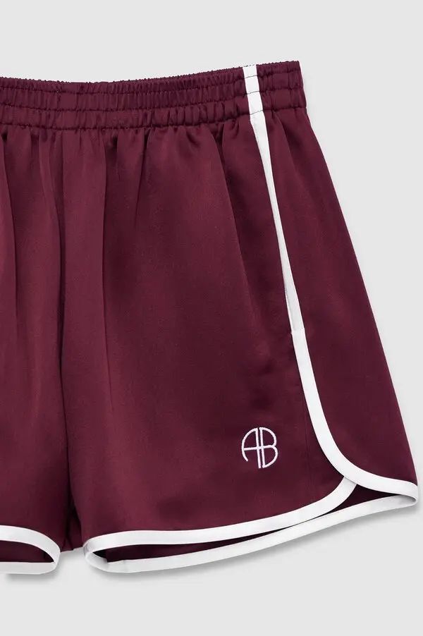 ANINE BING Eva Short - Burgundy