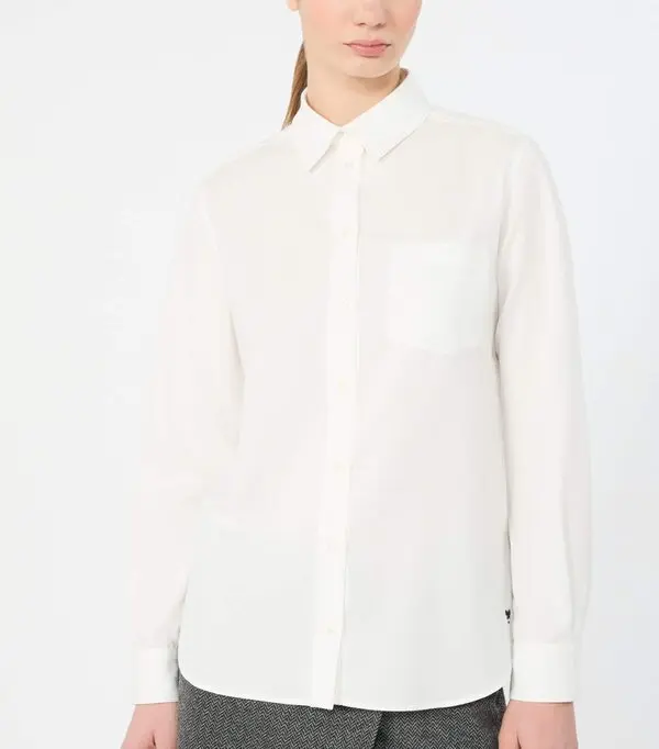 Max Mara Cotton Shirt - White