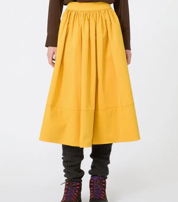 Max Mara Stretch-cotton Midi Skirt