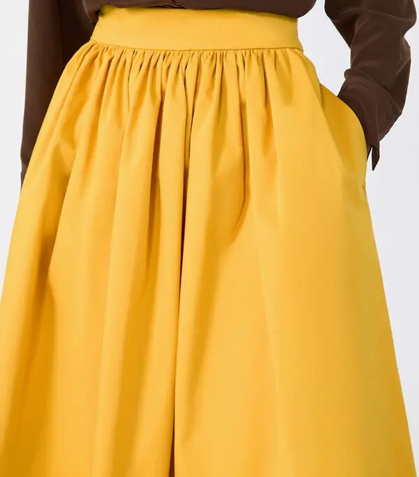 Max Mara Stretch-cotton Midi Skirt