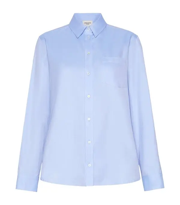 Max Mara Cotton Shirt - Turquoise