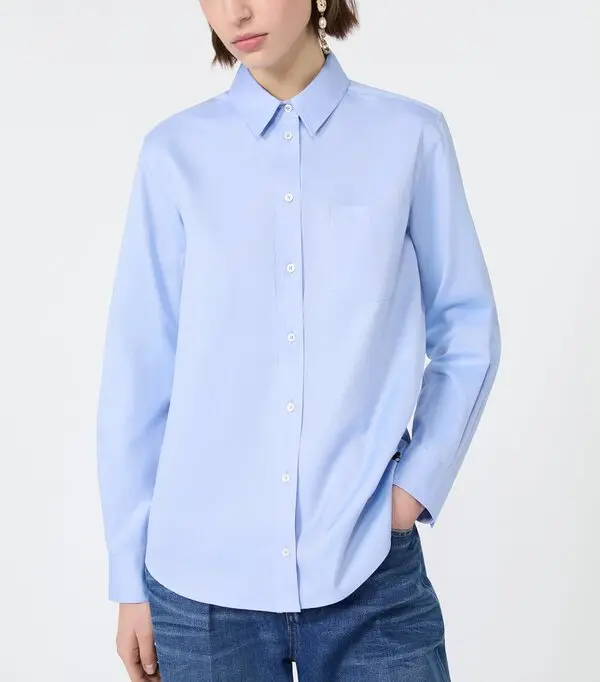 Max Mara Cotton Shirt - Turquoise