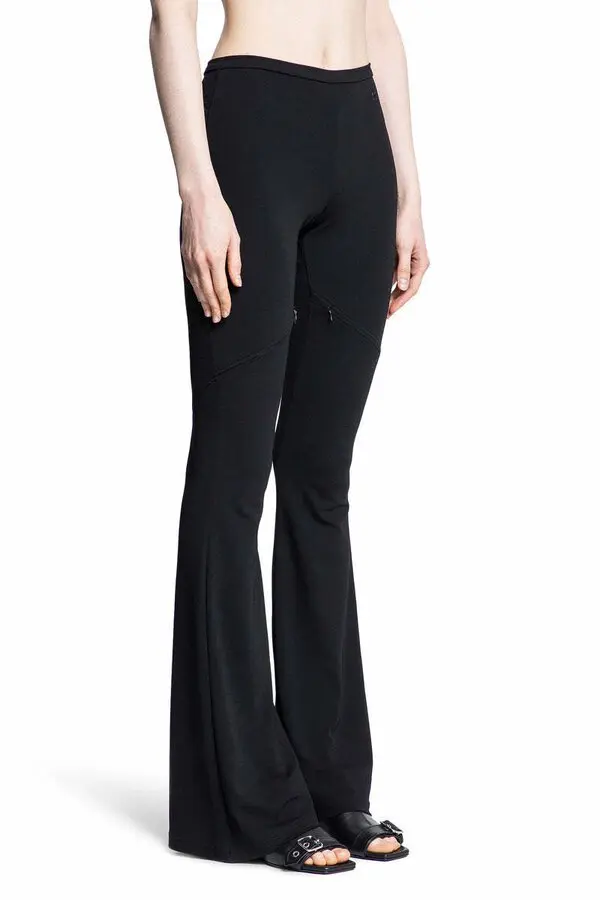 COURREGES Courrèges Ellipse Crepe Jersey Bootcut Pants