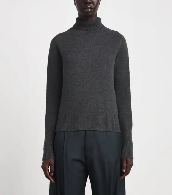 Victoria Beckham Merino Wool Marie Sweater - Grey