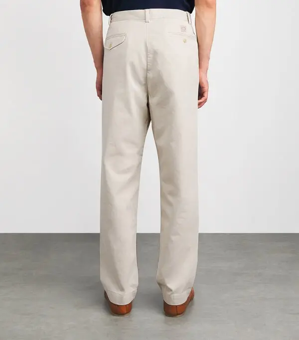 Polo Ralph Lauren Cotton Pleated Whitman Chinos