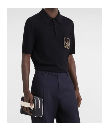 Dolce & Gabbana Dolce Gabbana Logo Embroidered Polo Shirt