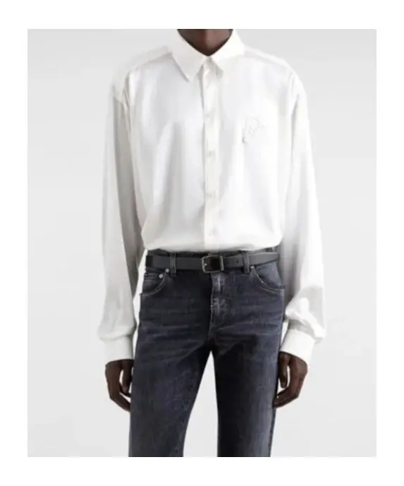 Dolce & Gabbana Silk Shirt - White