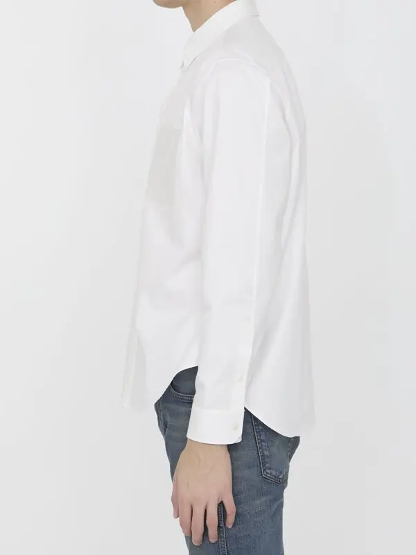 Loewe Anagram Embroidered Button-up Shirt