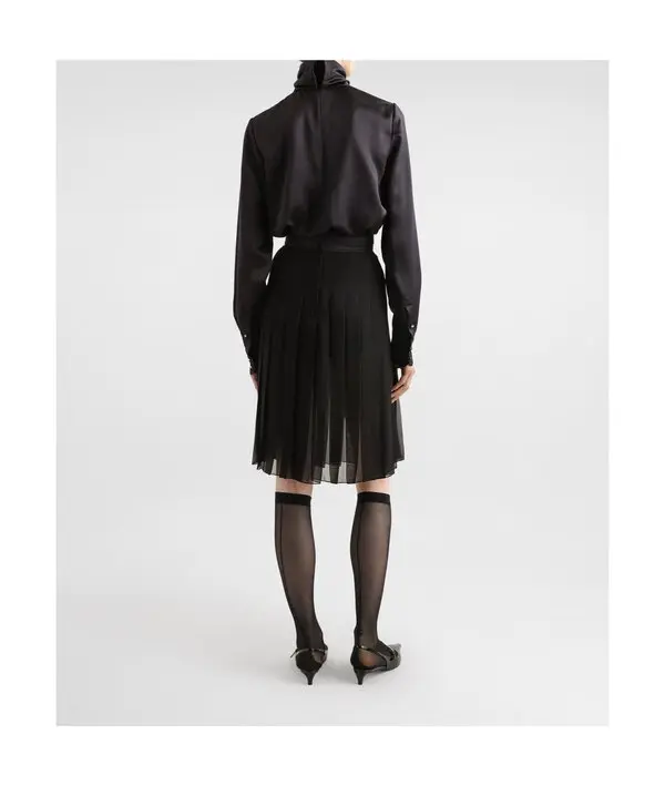 Dolce & Gabbana Lace-appliqué Blouse