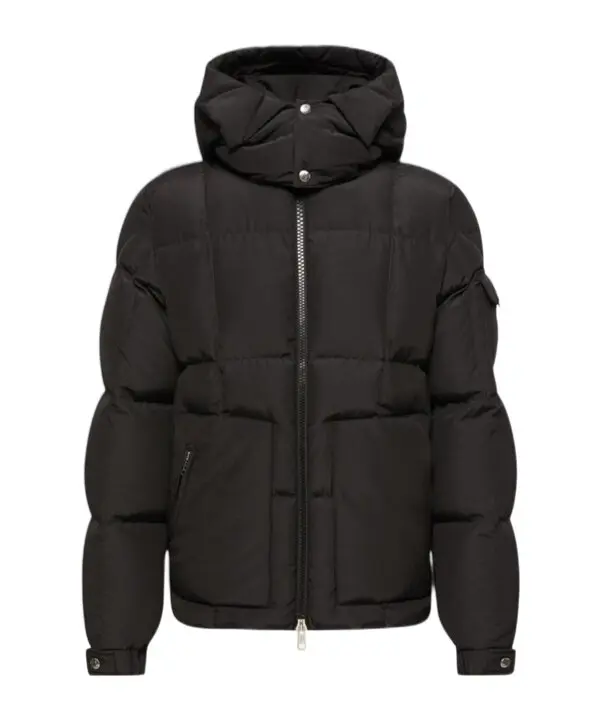 Moncler Long-sleeve Hooded Down Jacket