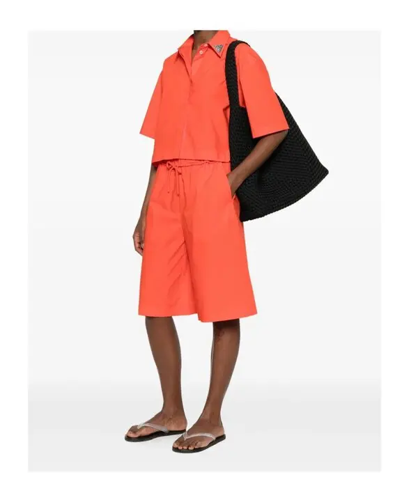 Pinko Drawstring Bermuda Shorts