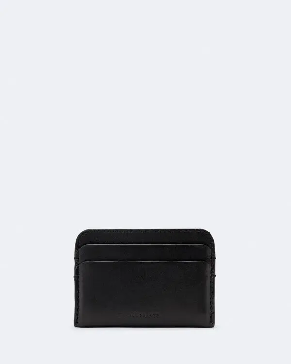 ALLSAINTS Leather Cardholder - Black