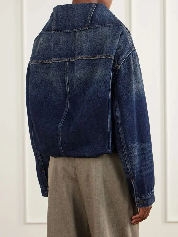 Acne Studios Gathered Denim Jacket
