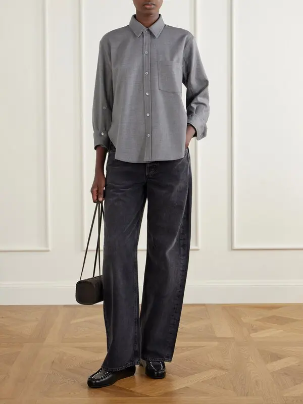 Citizens Of Humanity Kayla Wool Shirt - Gray