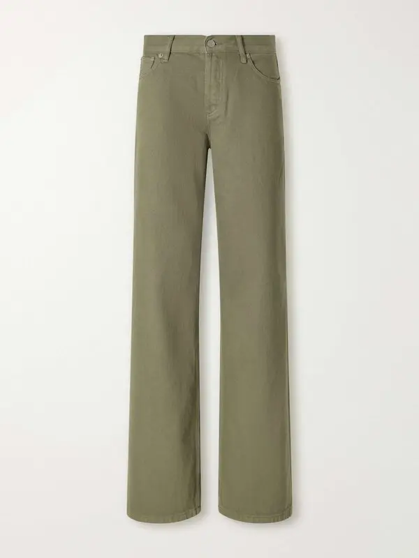 Still Here Everyday Mid-rise Straight-leg Jeans