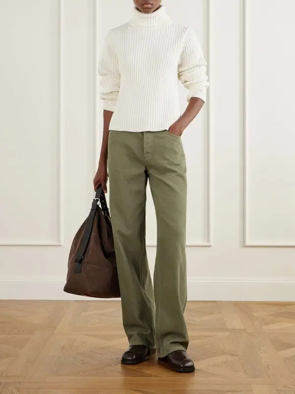 Still Here Everyday Mid-rise Straight-leg Jeans