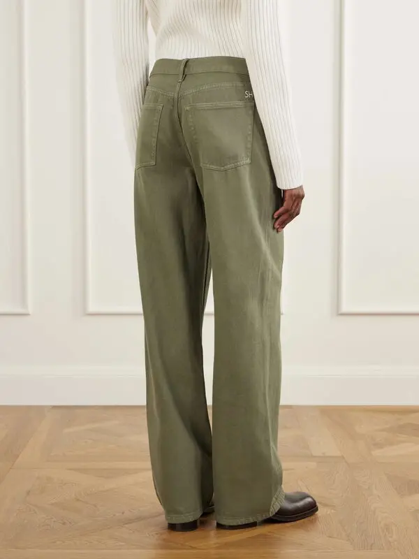 Still Here Everyday Mid-rise Straight-leg Jeans