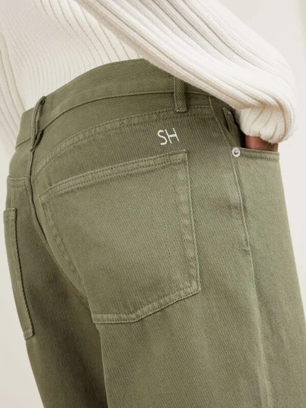 Still Here Everyday Mid-rise Straight-leg Jeans